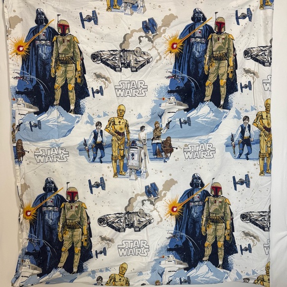 Pottery Barn Kids | Bedding | Pottery Barn Kids Star Wars Flat Sheet A ...